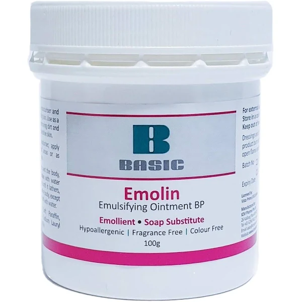 ICM Basic EMOLIN (Emulsifying Ointment BP) 100g | National Skin Centre