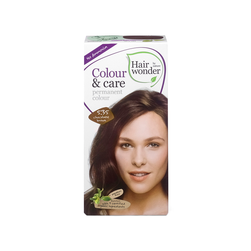 Hair Wonder Color & Care Chocolate Brown 5.35 | National Skin Centre