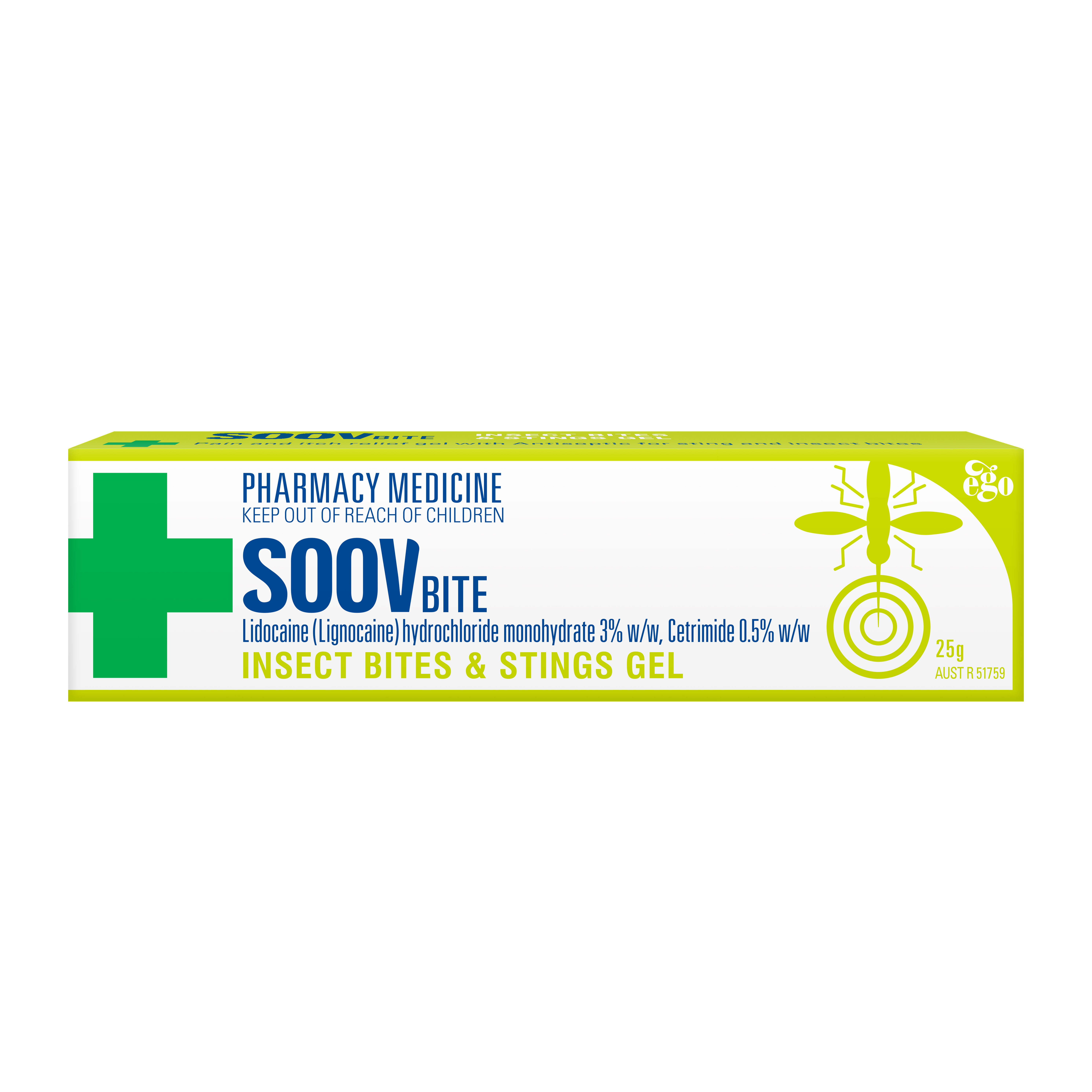 Ego SOOV Bite gel 25g | National Skin Centre