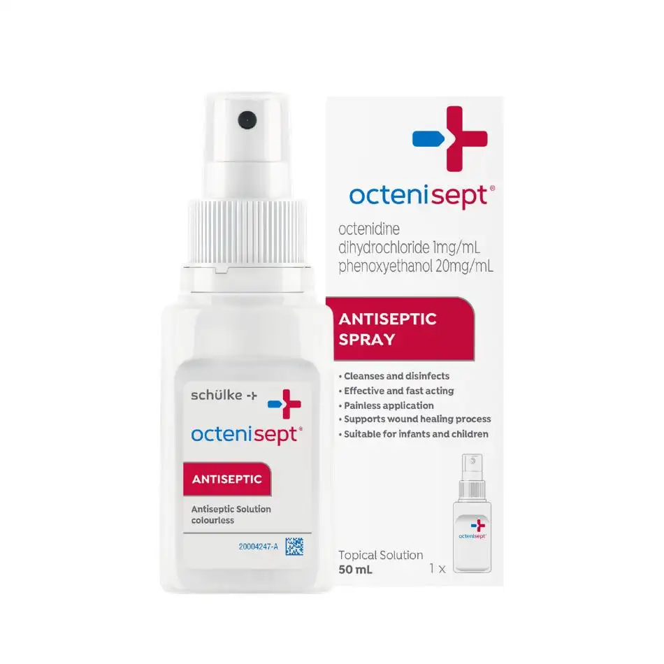 Octenisept (Octenidine 0.1%) ANTISEPTIC Spray 50ml | National Skin Centre