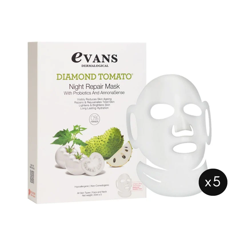 Evans Diamond Tomato Night Repair Mask with Probiotics 5s | National ...