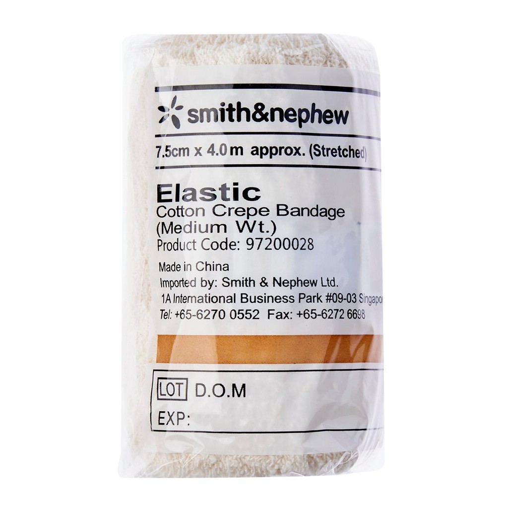Smith&Nephew Elastolite Bandage (Medium Wt.) 7.5cm x 4.0m | National ...