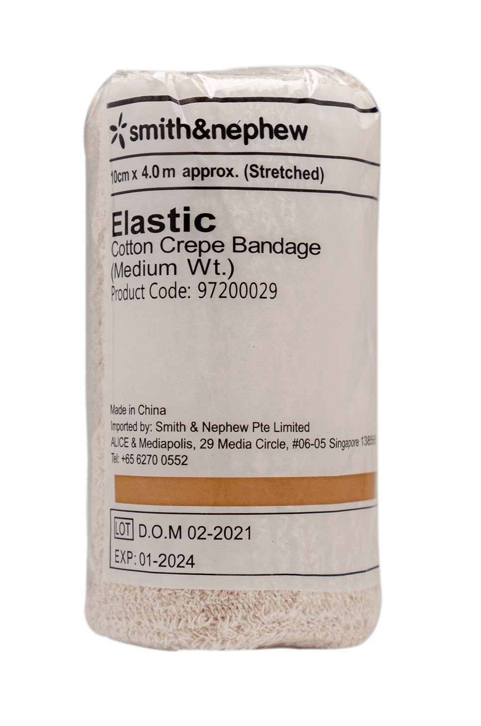 S&N Elastolite Bandage (Medium Wt.) 10cm x 4.0m | National Skin Centre
