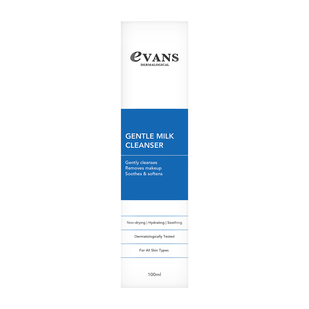 Evans Gentle Milk Cleanser 100ml | National Skin Centre