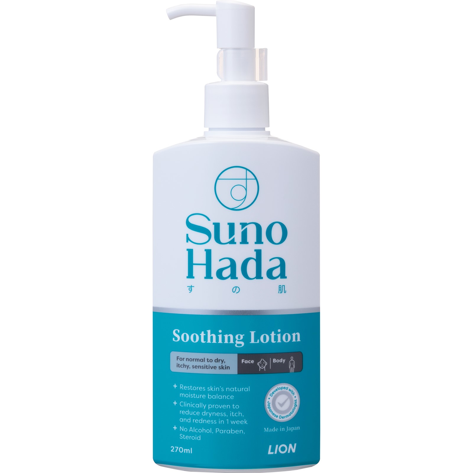 [EXP: 06/2026] SunoHada Soothing Lotion 270ml | National Skin Centre