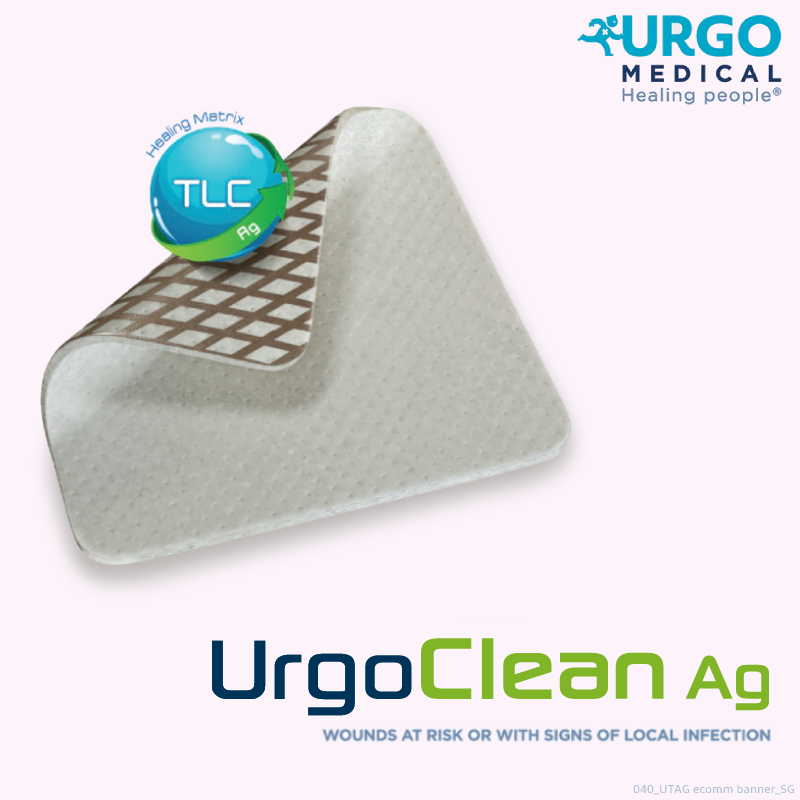 UrgoClean Ag 10x10cm | National Skin Centre