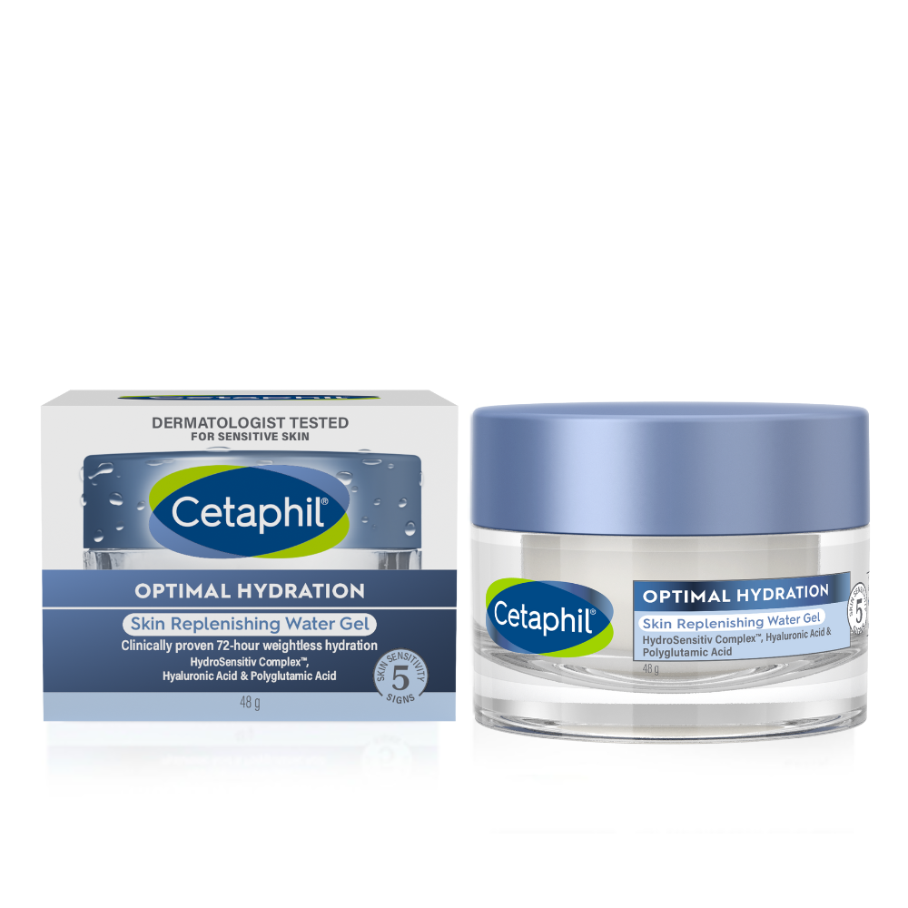 Cetaphil Optimal Hydration Skin Replenishing Water Gel 48g | National ...