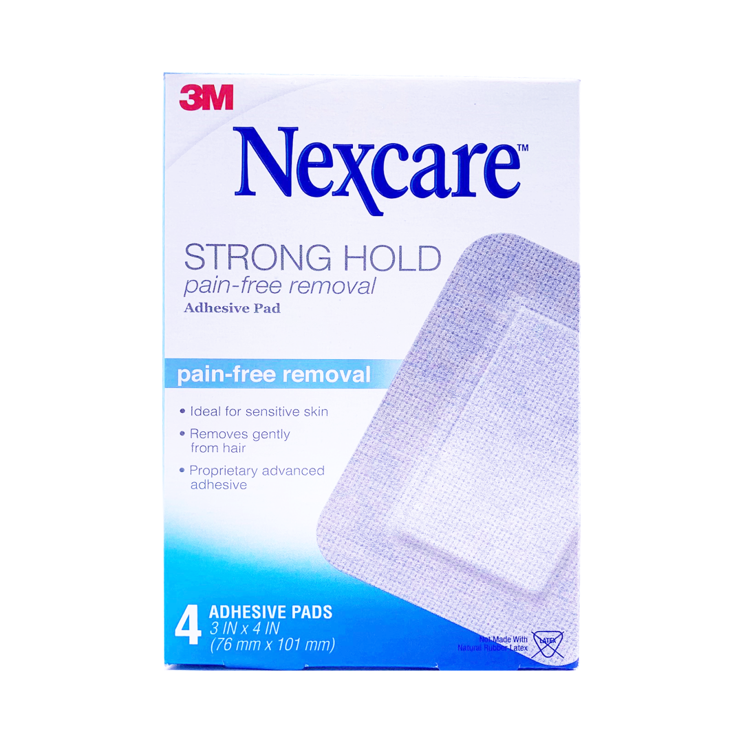 Nexcare Strong Hold Pain-Free Removal Dressings 4's | National Skin Centre