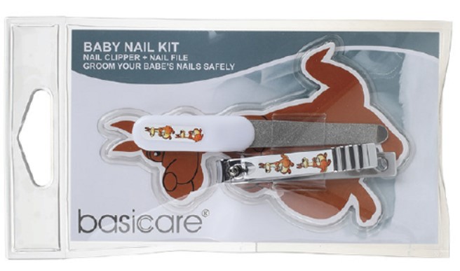 Basicare Baby Nail Kit w/ Nail Clipper & Nail File | National Skin Centre