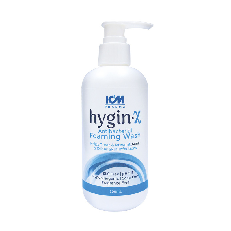 [EXP: 04/2028] ICM Hygin X Antibacterial Foaming Wash 200ml | National ...