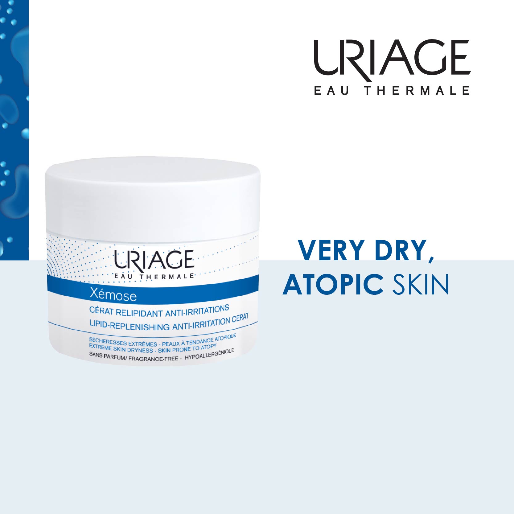 Uriage Xemose Cerat for Severe Dry & Rough Skin 200ml | National Skin ...